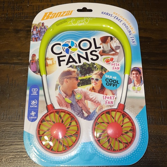 Banzai | Other | Cool Fans Rechargeable Banzai Nwt | Poshmark
